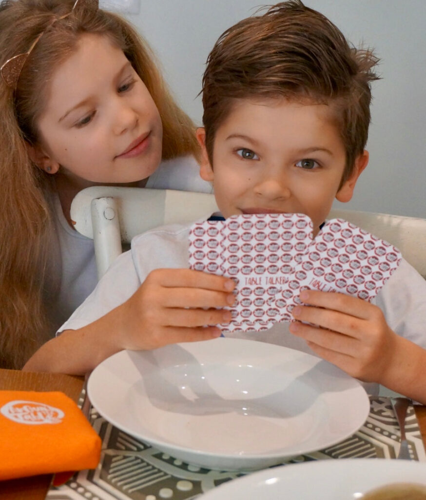 Original Fun Family Dinner Conversation Cards - Trading Tree
